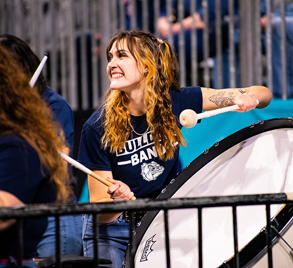 Bulldog Band Adds Hype to Gonzaga Games | Gonzaga University