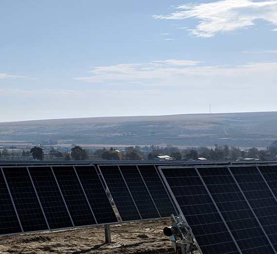 Harvesting the Sun Lind Solar Farm | Gonzaga University