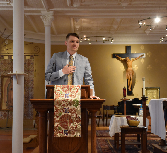 Andrew Newman on choosing service | Gonzaga University